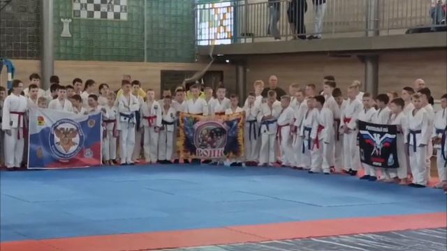 Соревнования Рукопашный бой парадное построение на турнире 31.05.2025