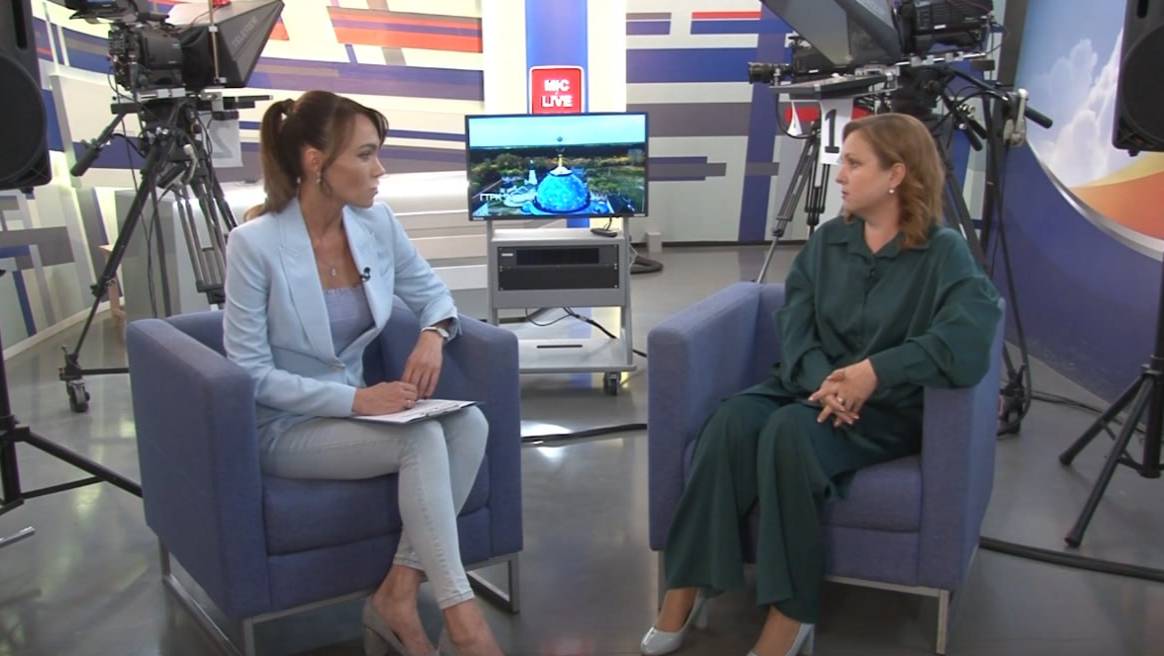 Интервью с ведущей новостных выпусков Оксаной Пичуговой