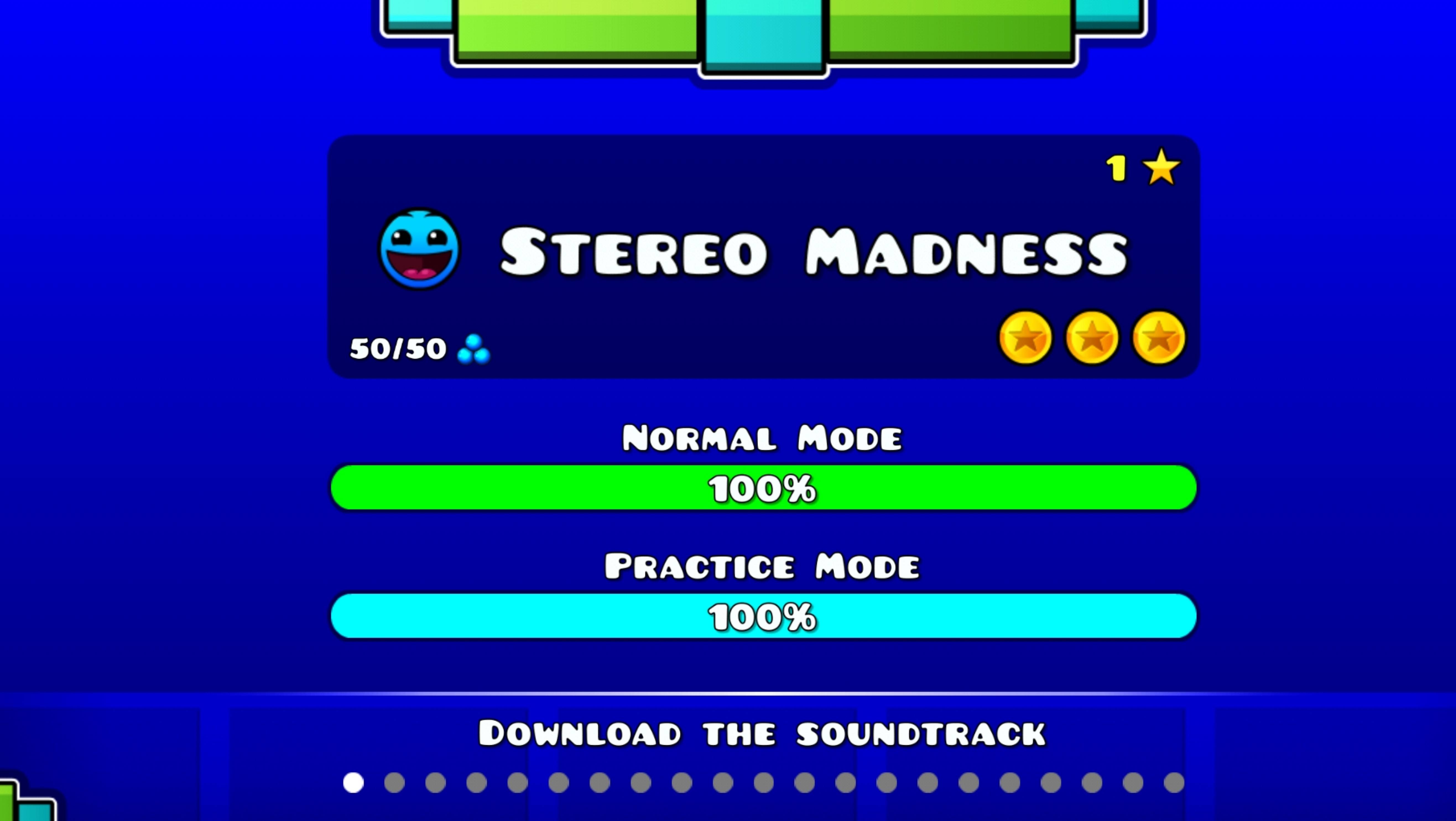 Stereo Madness 3 Монеты