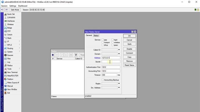 MikroTik Урок 22 – Как создать хотспот с аутентификацией через Radius-сервер