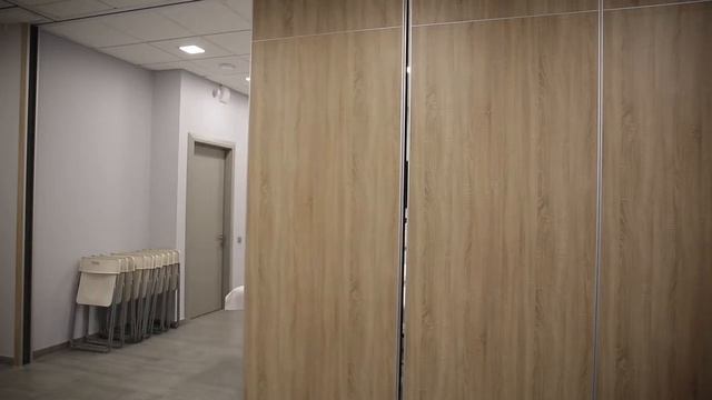 Раздвижная стена NORMA. Медицинское учреждение