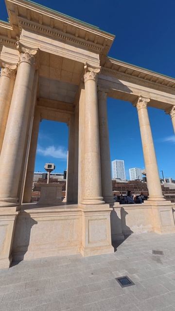 Колоннада на набережной #Уфа