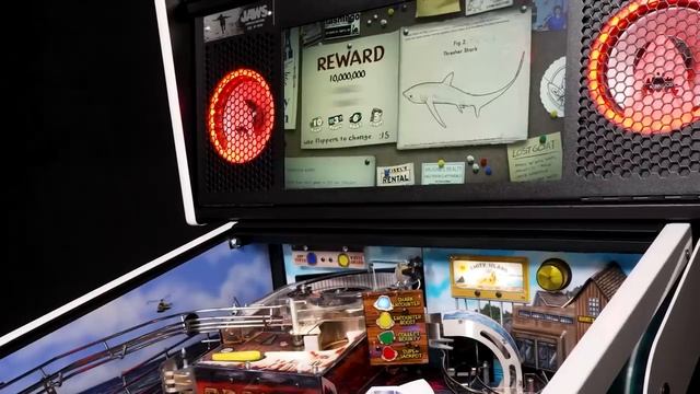 JAWS Pinball Presented by Stern Pinball