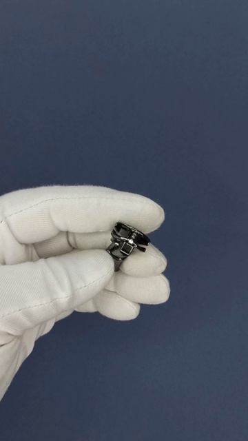 Бегунок для молнии металл темный никель Т-8_2 Артикул 04911