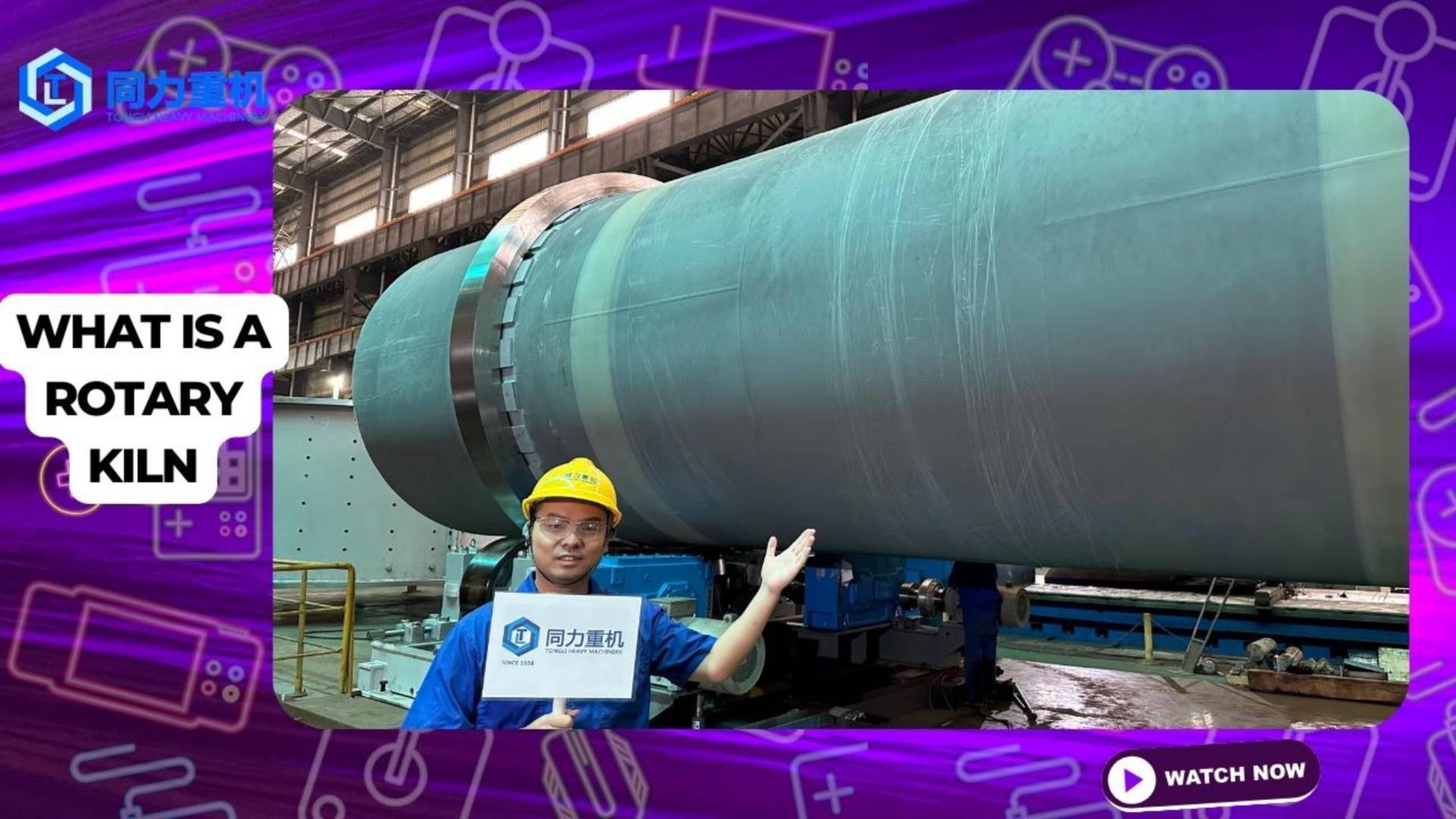 Вращающаяся печь для сжигания отходов мощностью 100 тонн в сутки. Принцип работы. Конструкция. Произ