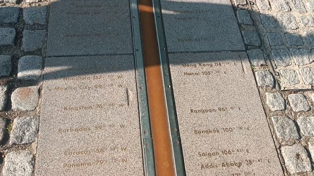 Нулевой меридиан в Гринвиче, Лондон, Англия (Prime Meridian, Greenwich, London, UK)