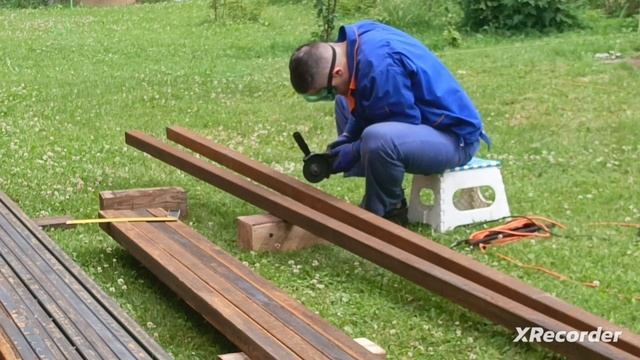 Беседка своими руками. Строительство. День 1,2.