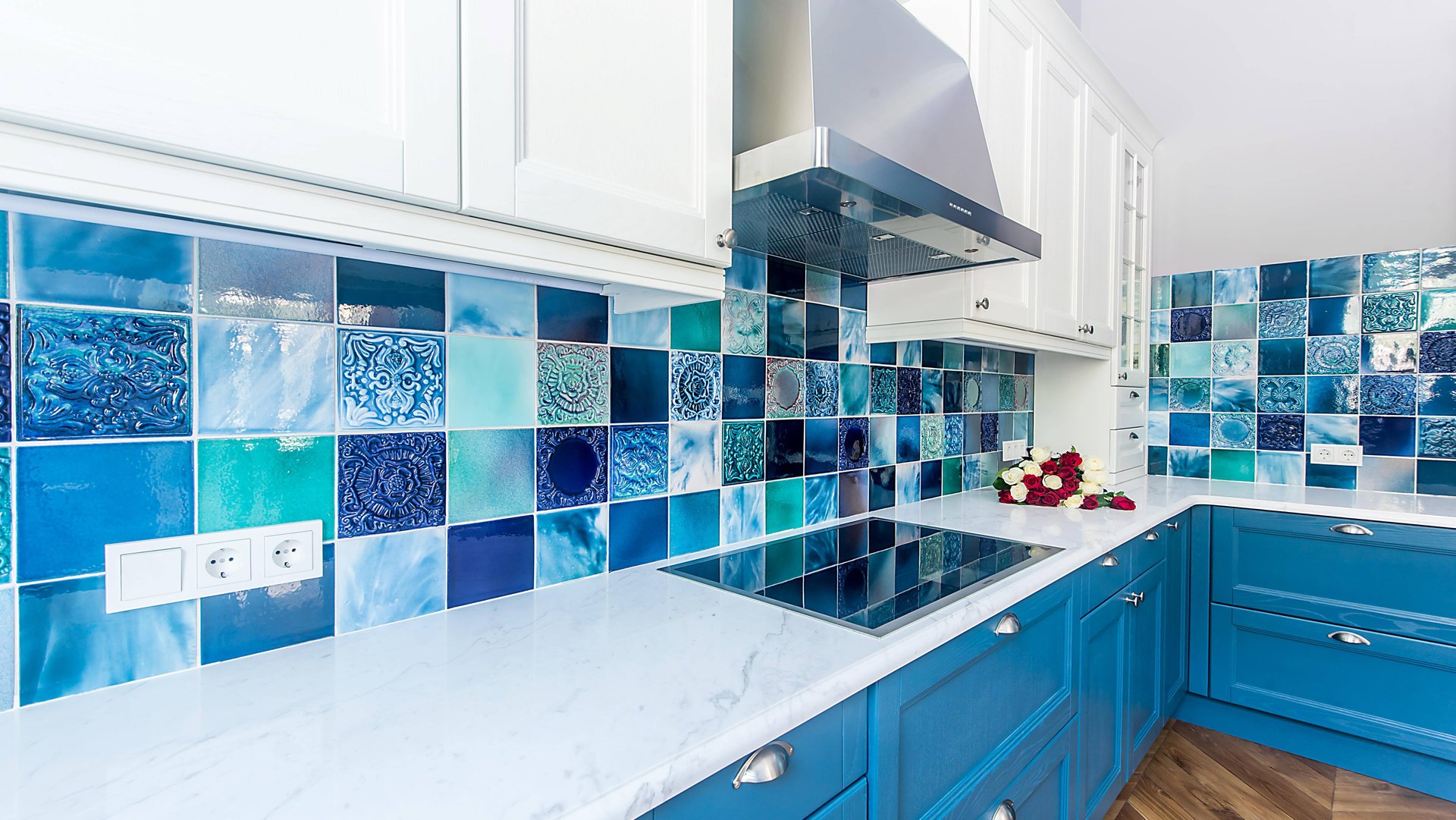 Кухня Бергамо с фасадами из массива дуба.