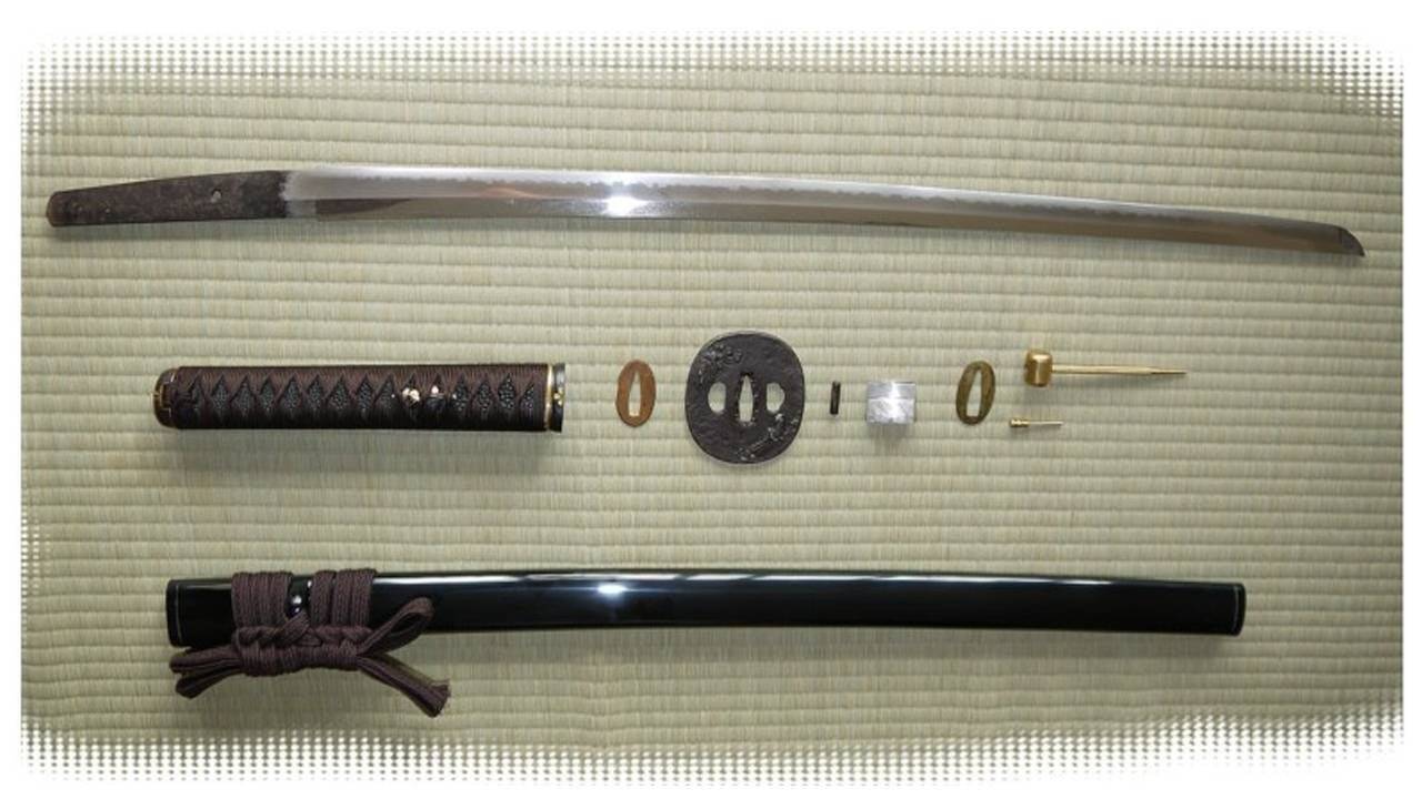 Японские Мечи - Терминология, сборка, разборка