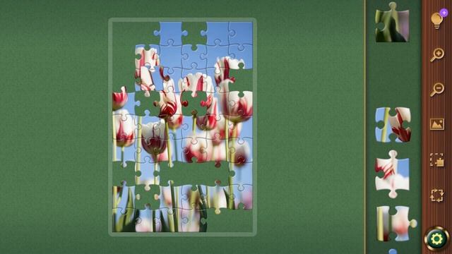 Как собирать пазлы с цветами 🌷