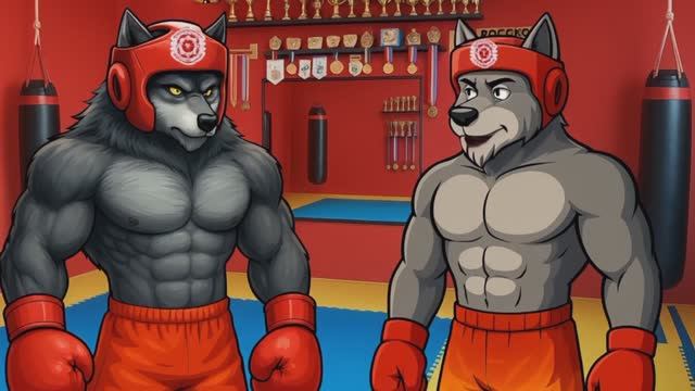 1 сезон - 5 серия (Как разогреться перед боем), Единоборство «Крымский Стиль» - мультиплик.сериал.