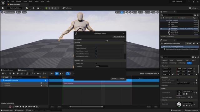 11 Modify Mocap Animation Using FK Control Rig