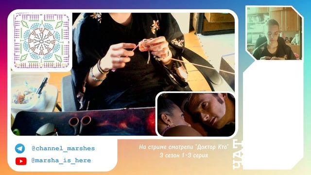 Вяжем квадратики для кардигана - день 3 (ПОЛНАЯ ВЕРСИЯ)