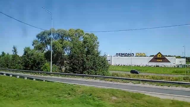 Республика Татарстан вид из окна автобуса 5 (автобусный тур в Казань #23)