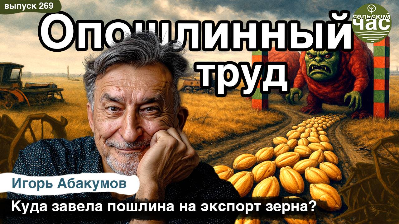 Опошлинный труд. Сельский час #269 (Игорь Абакумов)