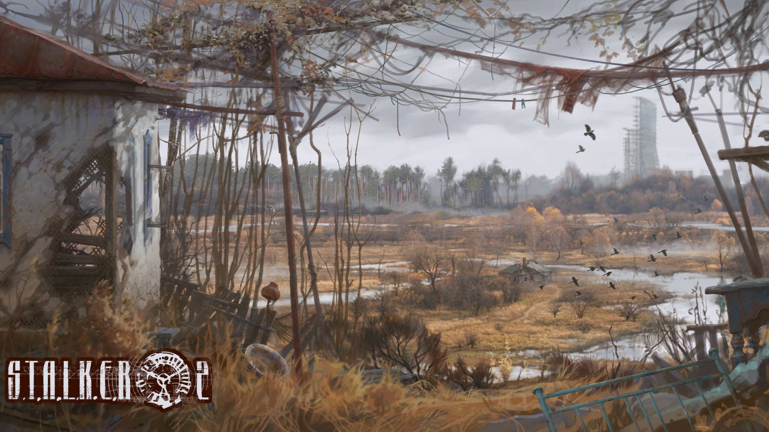 STALKER2 ч.66 тайник в старой шахте, контролёр