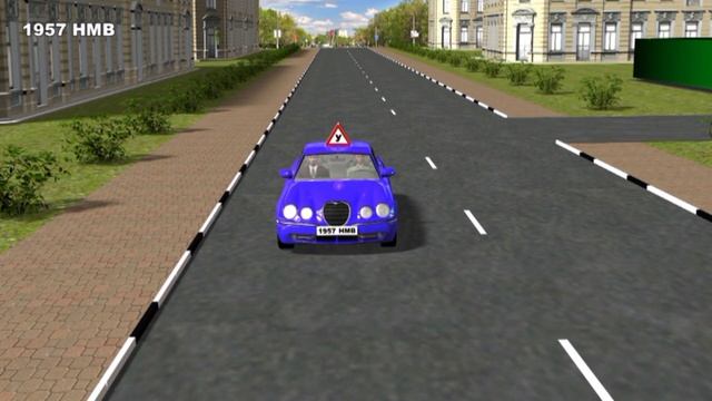 ПДД РФ. Урок 20. Учебная езда