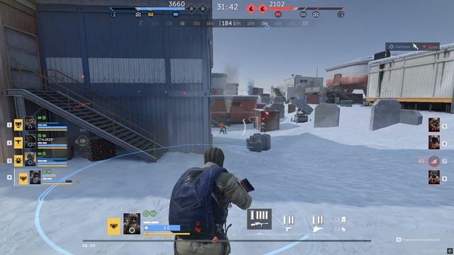 Режим рубеж на снайпере Комар 25.07.2025/игра Калибр/game Caliber