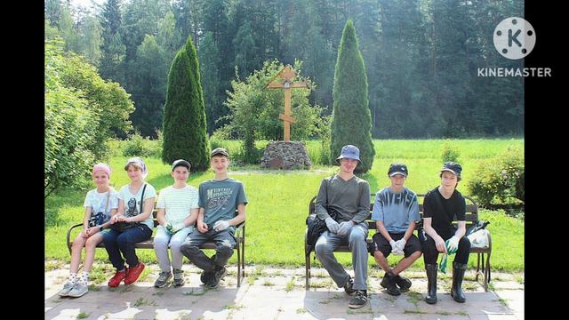 Трудовой десант в Ефаново на подворье Свято-Благовещенского Киржачского монастыря.