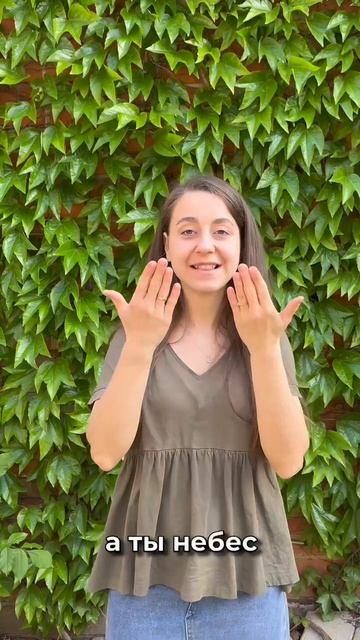 Небес держись. Песня на РЖЯ