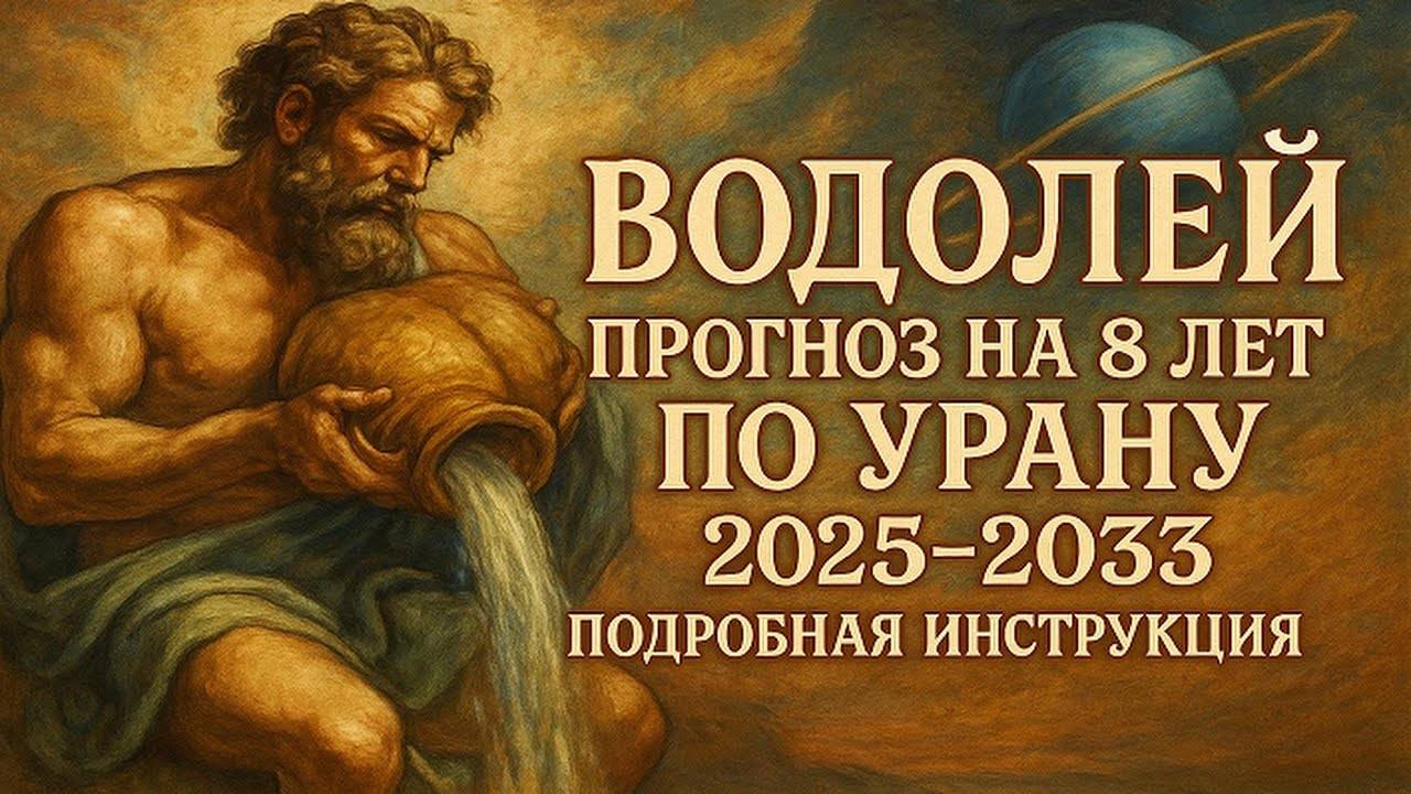 2025–2033: что изменит Уран в жизни Водолеев?