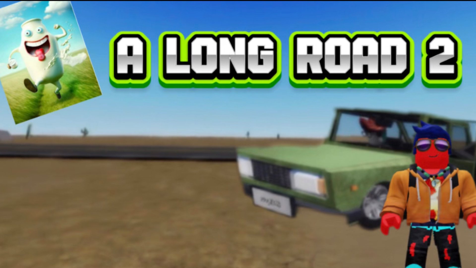 Эта пустая дорога сведёт меня с ума! A long road ROBLOX