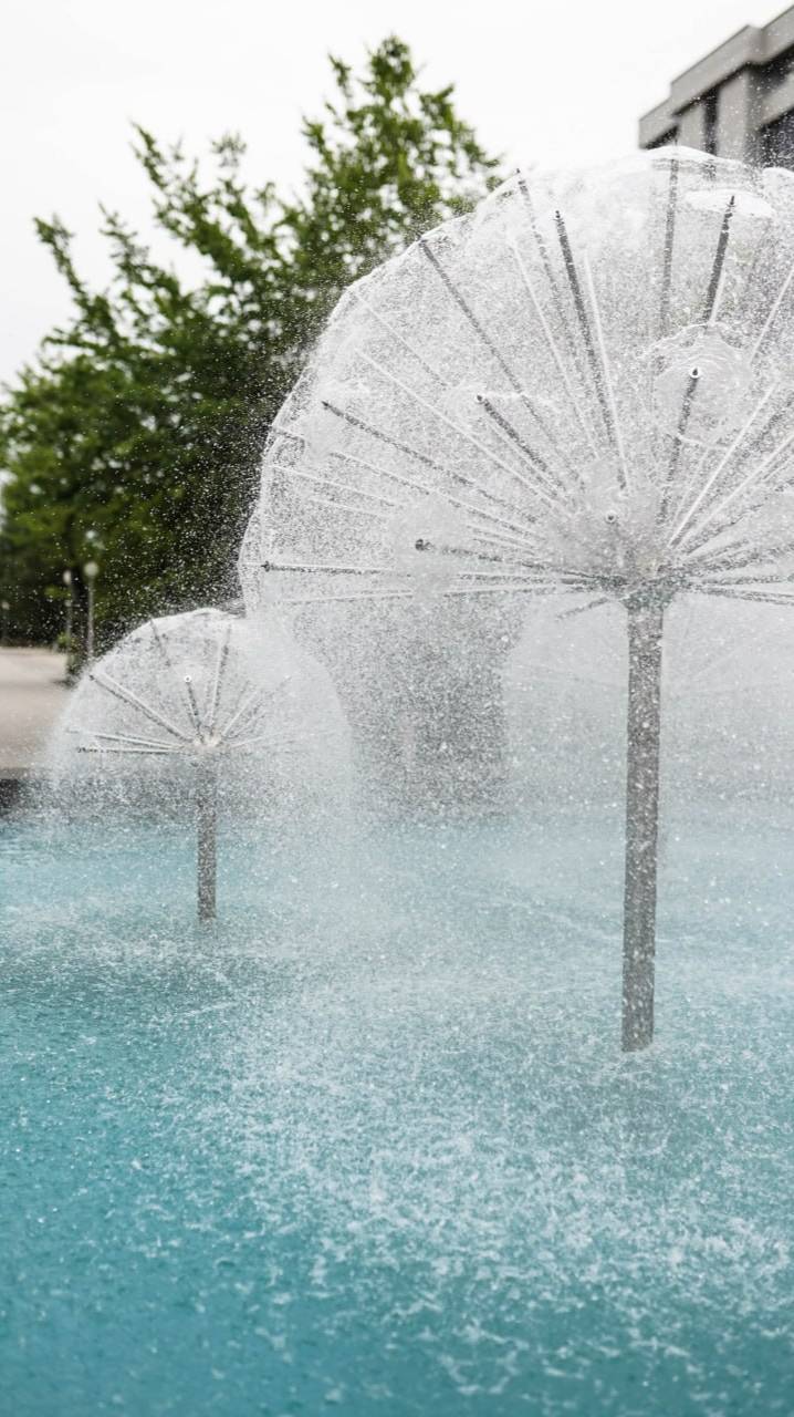 Обновление фонтана #фонтан #фонтаны #иркутск #городскаясреда