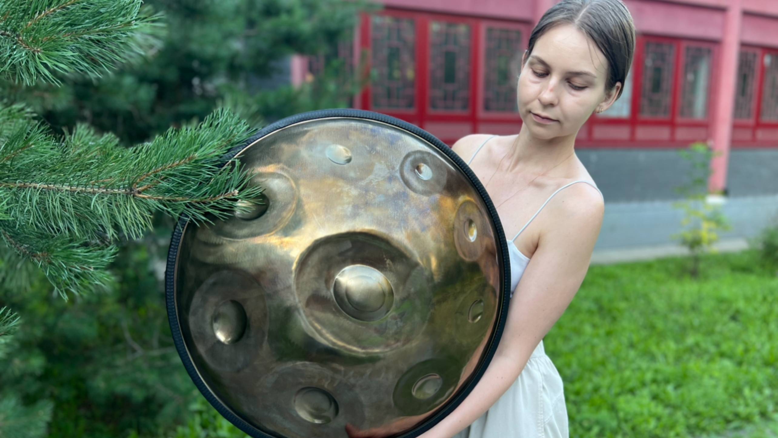 Звуки ханга в парке Хуамин | Aegean C Minor 9 Stainless