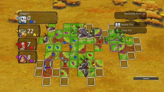 Carcassonne FULL HD - Стрим 1 Полное прохождение на английском языке