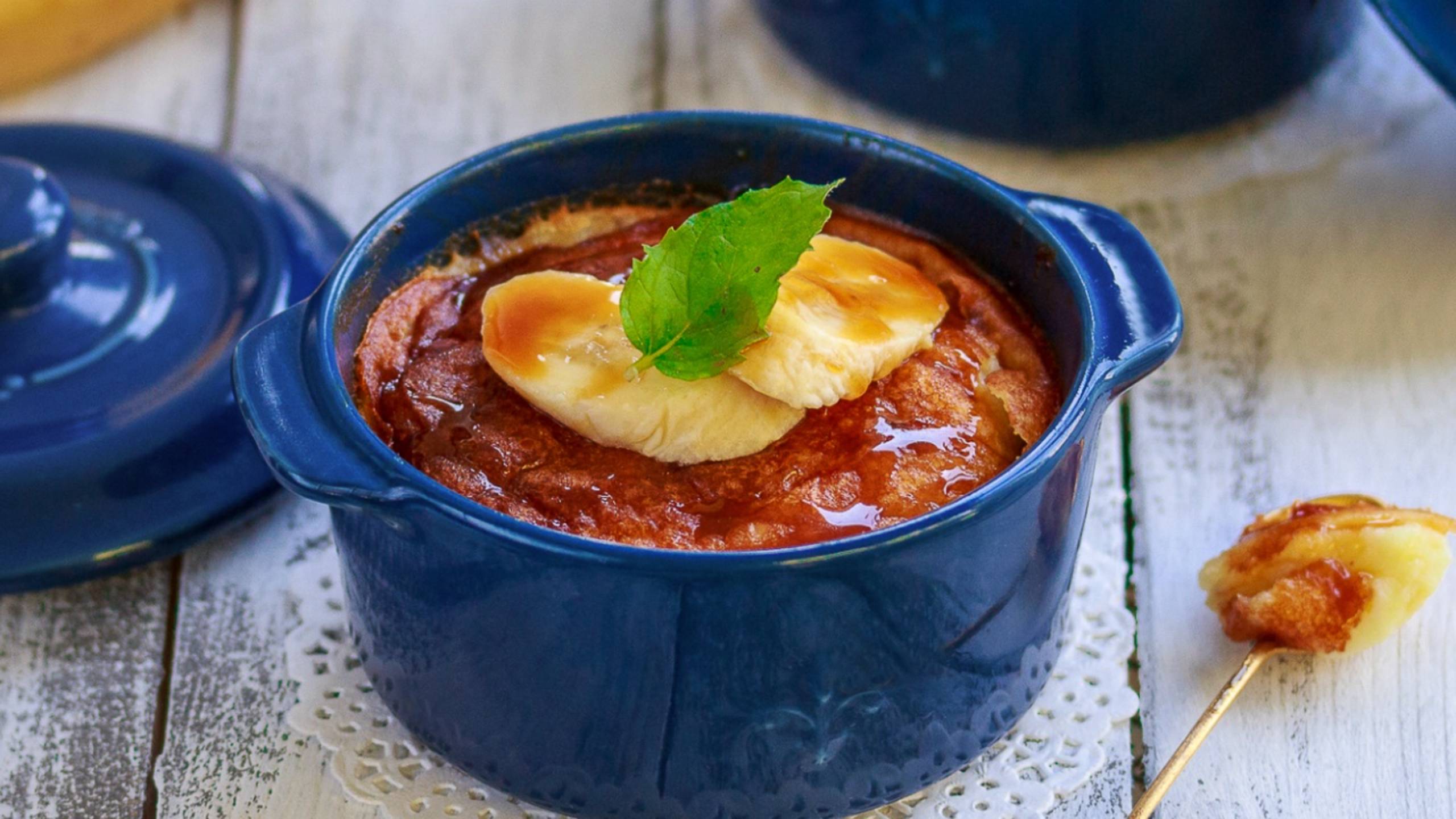 Французский Клафути с бананом