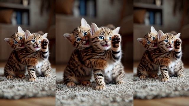 смешные тигрята