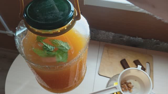 Домашний хлебный квас