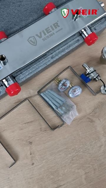 Гидравлический разделитель из нерж. стали, квадратный профиль