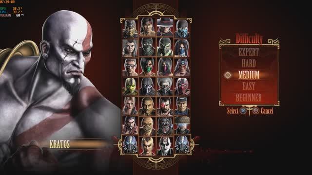 [PS3] Mortal Kombat Komplete Edition (2011) Kratos [RPCS3]