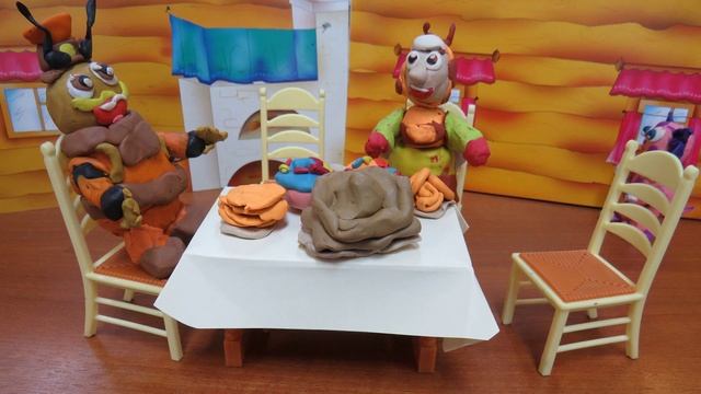 Лунтик и новые друзья.