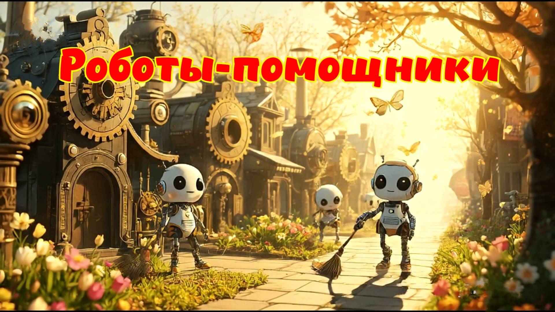 Приключения Бота и Болтика🤖 продолжаются в мультфильме Роботы-помощники!