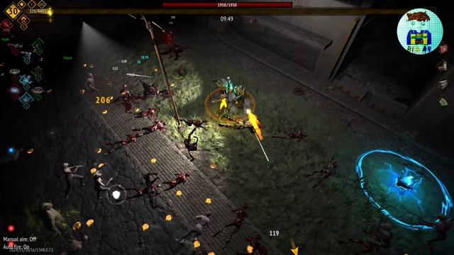 Yet Another Zombie Survivors. 11 Играю в демоверсию. Только игровой процесс. Без комментария.