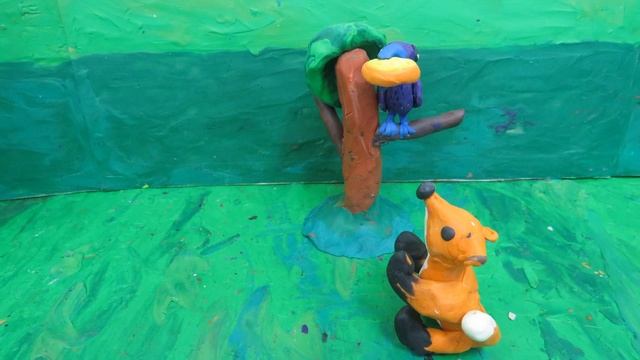 Ворона и лисица.