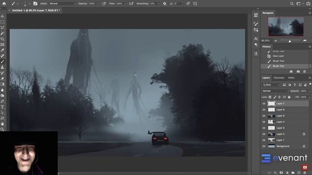 10 WALID FEGHALI Learn To Paint Horror Art Halloween Special