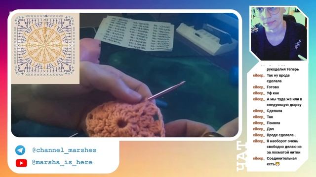 Квадратик с солнцем - МК для подписчика (ПОЛНАЯ ВЕРСИЯ)