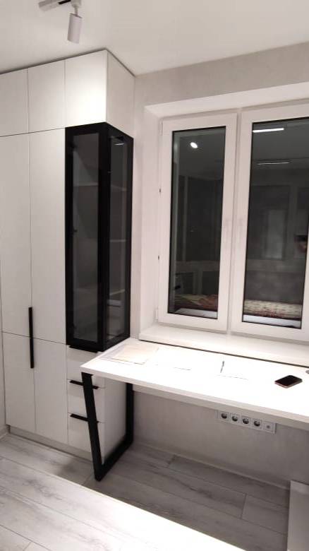 Лулу - белая мебель в детскую в стиле лофт на заказ в Москве, Владимире, Иваново