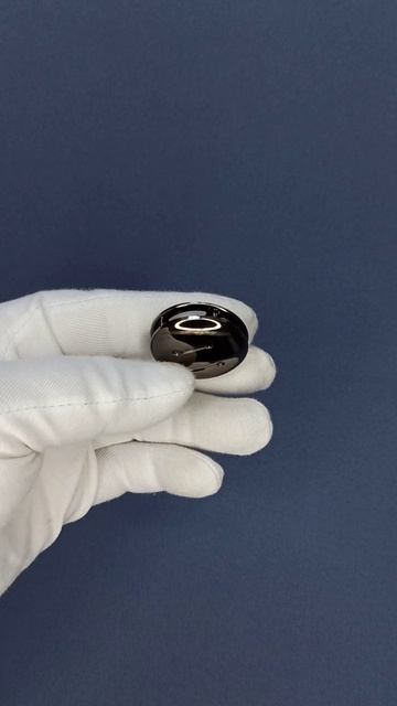 Кнопка декоративная темный никель (колесо). Артикул 03842