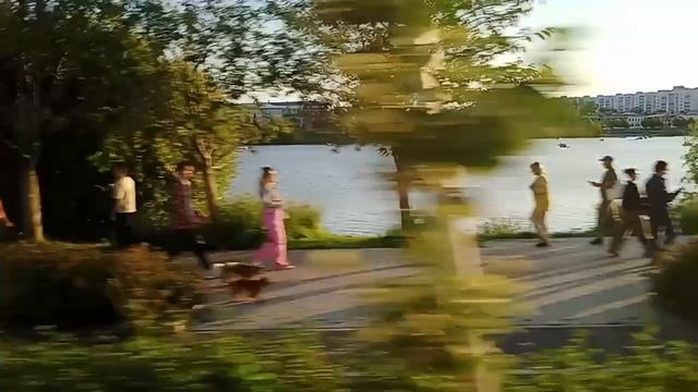 Казань вид из окна автобуса 8 (автобусный тур в Казань #17)