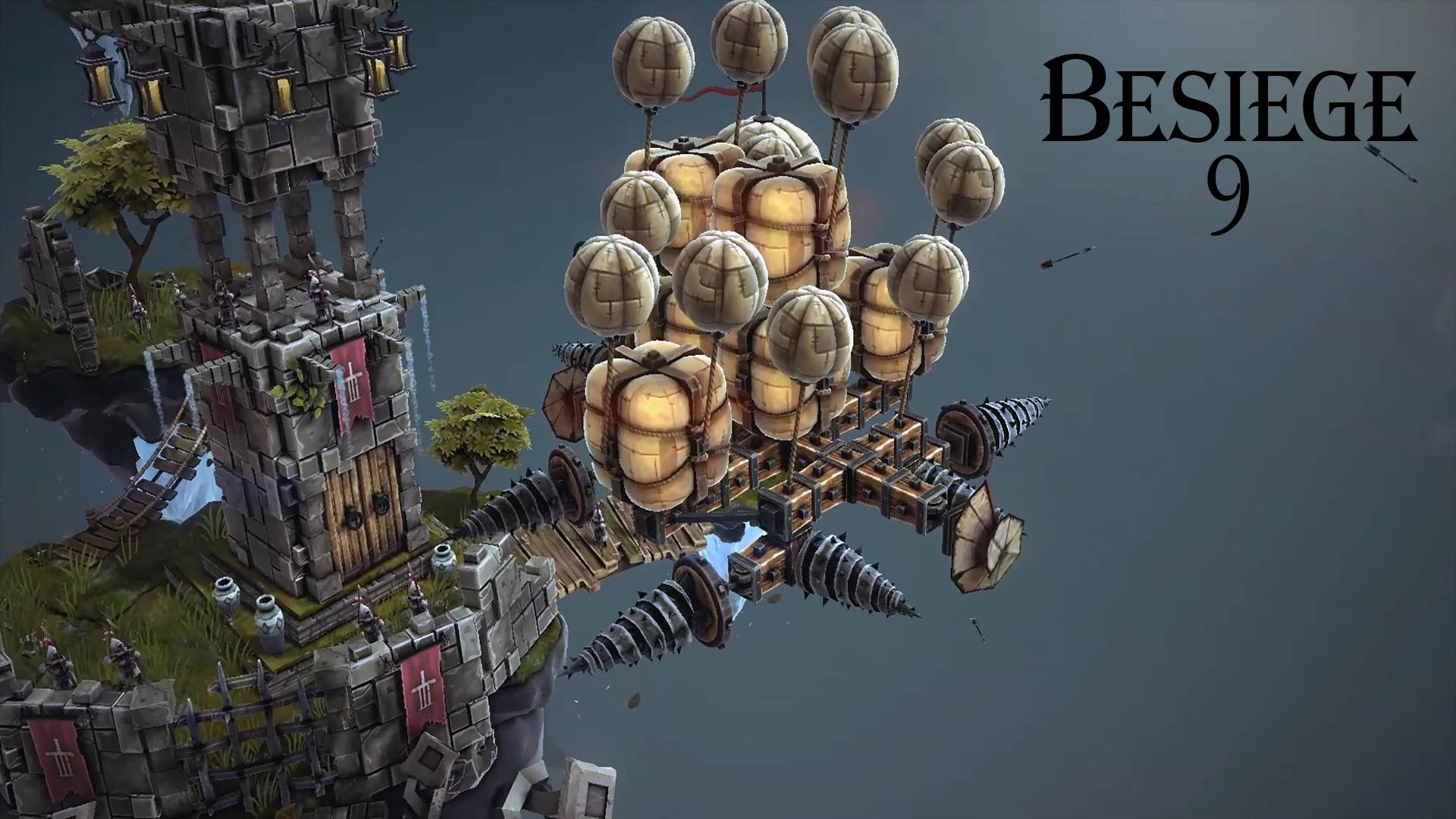 Besiege № 9 (ПОСЛЕДНЯЯ НАДЕЖДА ОСТРОВА)