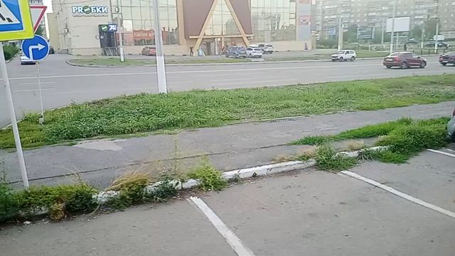 Магнитогорск вид из окна автобуса (автобусный тур в Казань #1)