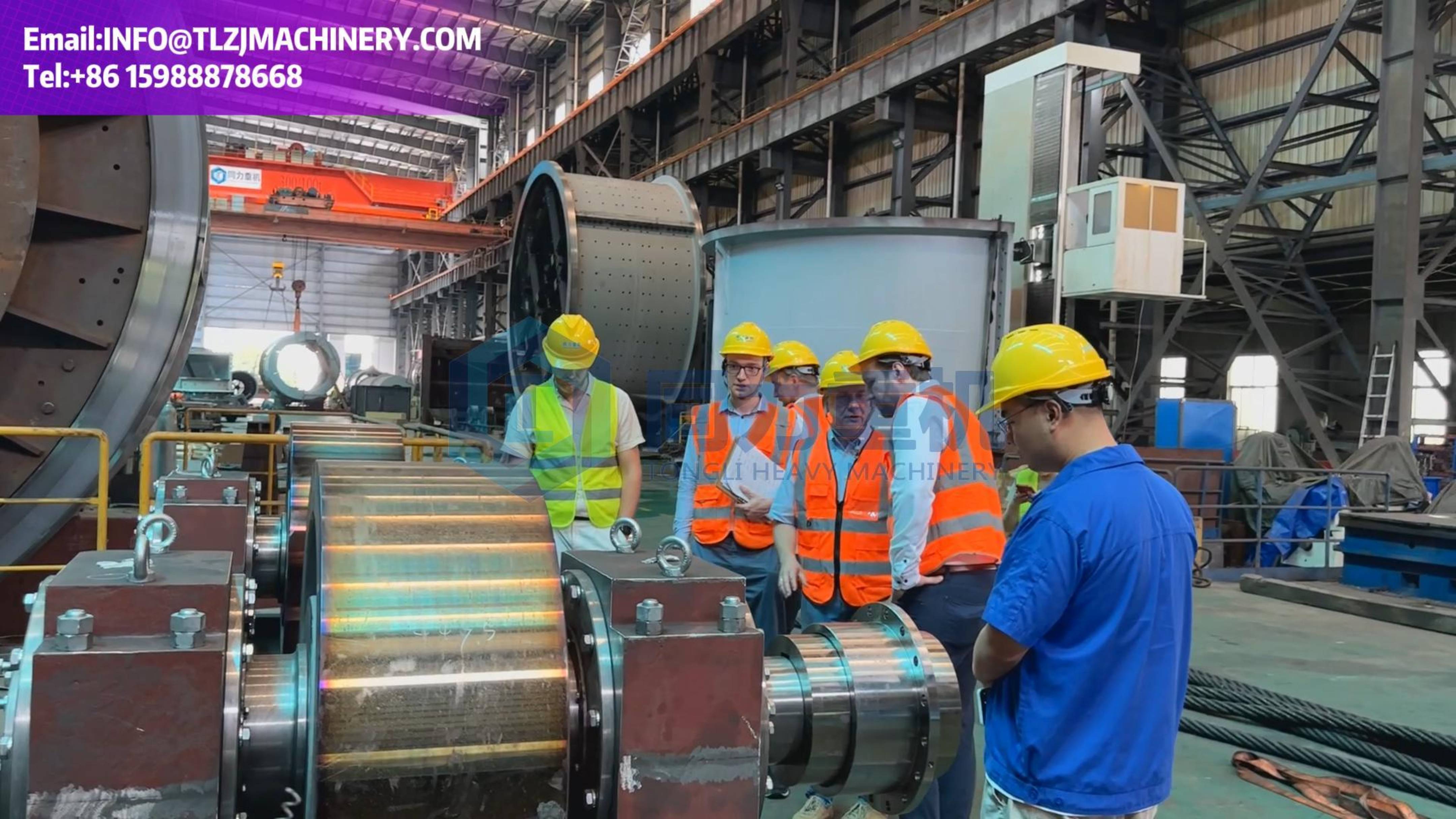 Инспекция завода по сжиганию отходов в Катар с вращающейся печью для переработки промышленных отходо