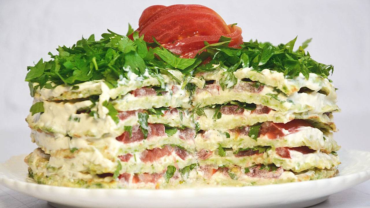 🎉 Вкуснейший КАБАЧКОВЫЙ ТОРТ за 30 минут — Нежный, сочный, праздничный! Попробуйте ОБЯЗАТЕЛЬНО! 🍅