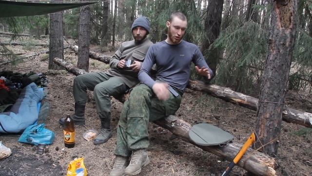 Обзор лесного лагеря | Лагерь в лесу | Постройка лагеря в лесу
