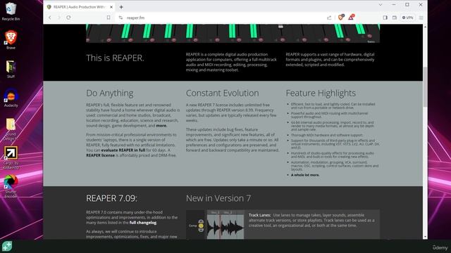3.5. Installing Reaper