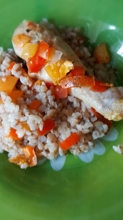 Очень вкусный рецепт "женатой" каши (рис и гречка) с курицей - объедение😋